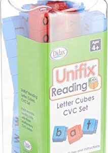 Didax Educational Resources CVC Unifix Letter Cubes (Set of 90)