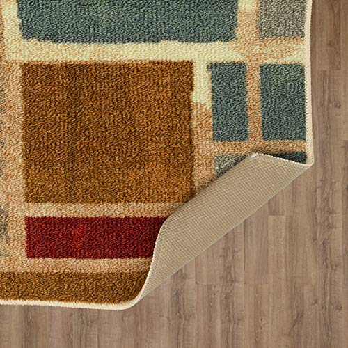 Mohawk Home Soho Regnar Geometric Squares Area Rug, 5'x7', Multi