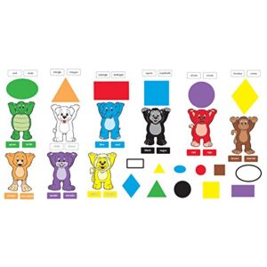 TREND enterprises, Inc. T-8010 Colors & Shapes (EN/SP) Bulletin Board Set