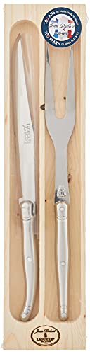 Jean Dubost Stainless Steel Carving Set