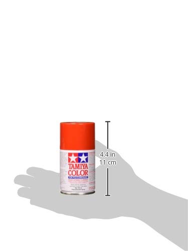 Tamiya 86034 PS-34 Bright Red Spray Paint, 100ml Spray Can