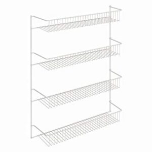 ClosetMaid 8033 4-Tier Wall Rack, 18-Inch Wide