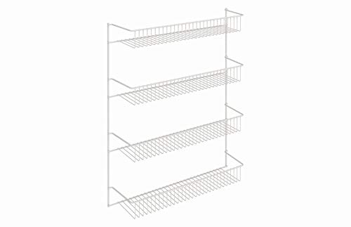 ClosetMaid 8033 4-Tier Wall Rack, 18-Inch Wide