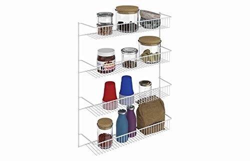 ClosetMaid 8033 4-Tier Wall Rack, 18-Inch Wide