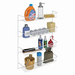 ClosetMaid 8033 4-Tier Wall Rack, 18-Inch Wide