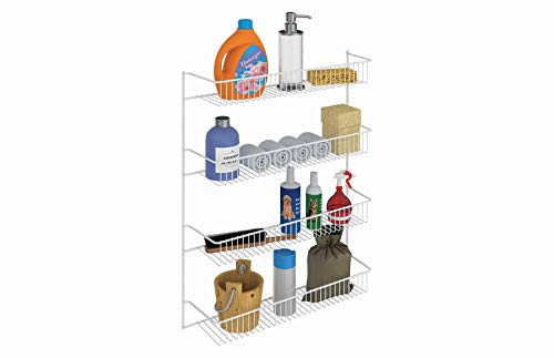 ClosetMaid 8033 4-Tier Wall Rack, 18-Inch Wide