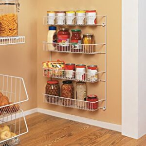 ClosetMaid 8033 4-Tier Wall Rack, 18-Inch Wide