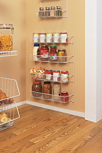 ClosetMaid 8033 4-Tier Wall Rack, 18-Inch Wide