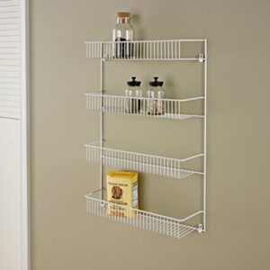 ClosetMaid 8033 4-Tier Wall Rack, 18-Inch Wide