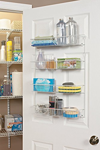 ClosetMaid 8033 4-Tier Wall Rack, 18-Inch Wide