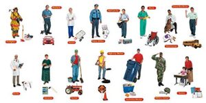 trend enterprises, inc. t-8143 community helpers bulletin board set