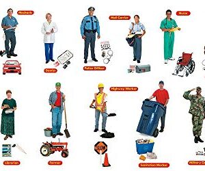 TREND enterprises, Inc. T-8143 Community Helpers Bulletin Board Set