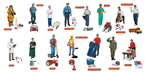 TREND enterprises, Inc. T-8143 Community Helpers Bulletin Board Set