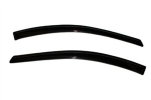 auto ventshade [avs] ventvisor / rain guards | outside mount, smoke color, 2 pc | 92415 | fits 1997 – 2002 saturn sc1/sc2 coupe