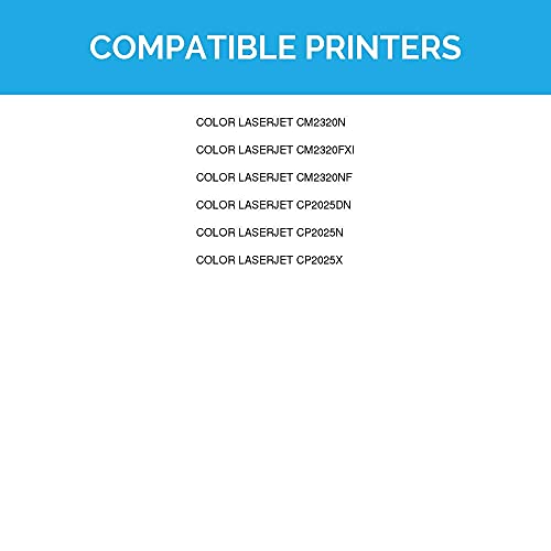 LD Products Remanufactured Toner Cartridge Replacements for HP 304A (CC530A Black, CC531A Cyan, CC533A Magenta, CC532A Yellow 4-Pack) for Color Laserjet CM2320n, CM2320nf, CP2025dn, CP2025n, CP2025x