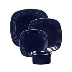 Fiesta 7-3/8-Inch Square Salad Plate, Cobalt