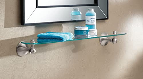 Moen DN7790BN Lounge Bathroom Vanity Shelf, Brushed Nickel