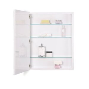 nutone 52wh304pf metro classic oversize medicine cabinet with flat trim, 30 by 4-inch