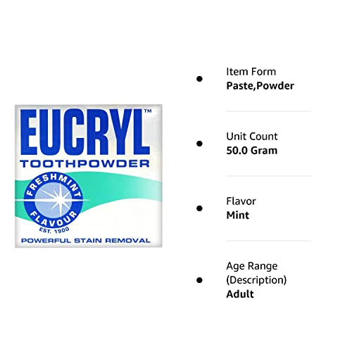 Eucryl Toothpowder Freshmint 50g