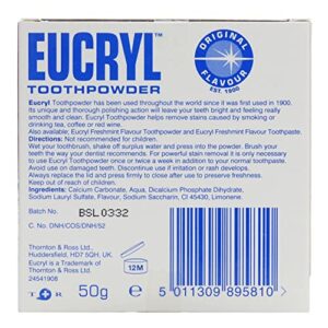 Eucryl Toothpowder Freshmint 50g