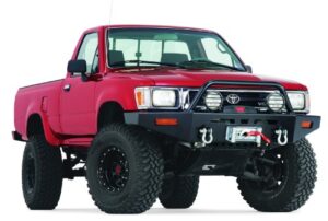 warn 68450 rock crawler front bumper for toyota pickup (1989-1995)