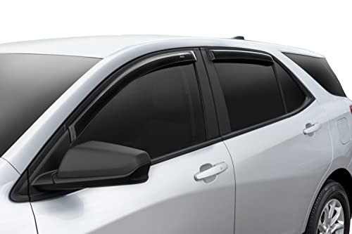 Auto Ventshade [AVS] Ventvisor / Rain Guards | Outside Mount, Smoke Color, 4 pc | 94922 | Fits 2000 - 2004 Subaru Legacy/Outback Wagon