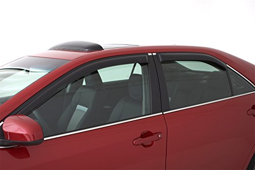 Auto Ventshade [AVS] Ventvisor / Rain Guards | Outside Mount, Smoke Color, 4 pc | 94922 | Fits 2000 - 2004 Subaru Legacy/Outback Wagon