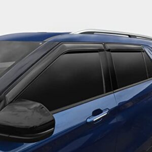 Auto Ventshade [AVS] Ventvisor / Rain Guards | Outside Mount, Smoke Color, 4 pc | 94922 | Fits 2000 - 2004 Subaru Legacy/Outback Wagon