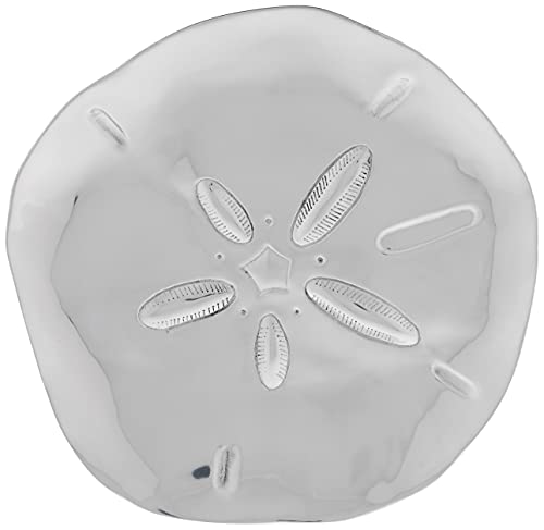 Mariposa Sand Dollar Platter White Large