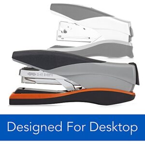 Swingline Stapler, Optima 40, Full Strip, Desktop Stapler, 40 Sheet Capacity, Reduced Effort Stapler for Office Desk Accessories and Home Office Supplies, Orange/Silver/Black, Full Size (87845)