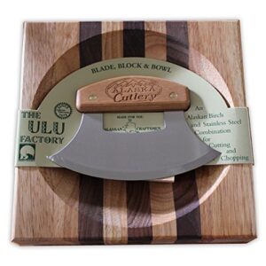 ulu factory ulu bowl set birch handle ak cutlery