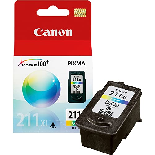 Canon CL-211XL Color Ink Cartridge Compatible to iP2702, MX340, MX350, MX320, MP250, and MP270 (2975B001)