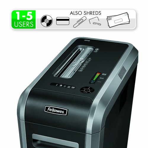 Fellowes Powershred 125i 100% Jam Proof 18-Sheet Strip-Cut Shredder (3312001)