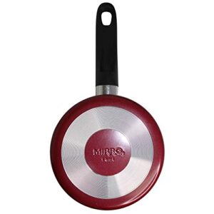 Mirro A796SA Get A Grip Aluminum Nonstick Cookware Set, 10-Piece, Red