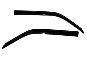 auto ventshade (avs) 92137 original ventvisor side window deflector dark smoke, 2-piece set for 1988-1996 buick regal/pontiac grand prix