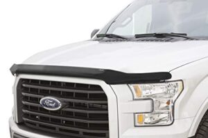 auto ventshade [avs] bugflector / hood shield | medium profile | smoke, 1 pc | 25727 | fits 1999 – 2007 ford f-250/f-350/f-450/f-550 super duty, 2000 – 2005 ford excursion