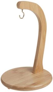 lipper international bamboo wood banana hanger, 7″ x 11-1/8″