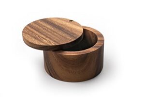 ironwood gourmet 28221 appalachian salt cellar, acacia wood