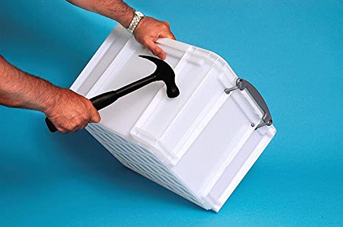 Really Useful Storage Box 35 Litre White Strong