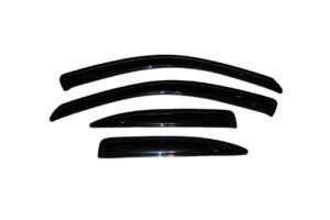 auto ventshade [avs] ventvisor / rain guards | outside mount, smoke color, 4 pc | 94851 | fits 1999 – 2005 volkswagen jetta sedan