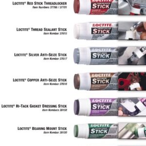 Loctite 534 Hi-Tack Gasket Dressing Glue Stick for Automotive: Anaerobic, High-Temp, Non-Corrosive | Purple, 19-Gram Stick (PN: 640807)