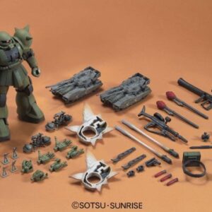 Bandai Hobby MS-06 Zaku The Ground War Set 1/144 - UC Hard Graph