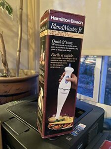 hamilton beach hand blender delivers more taste, less cleanup