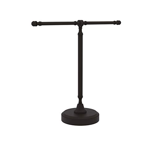 Allied Brass RWM-2-ORB Vanity Top 2 Arm Guest Towel Holder, Oil Rubbed Bronze