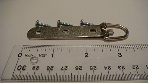 25 EXTRA HEAVY DUTY 3 Hole D Ring / Triangle Framing Hanger w/screws