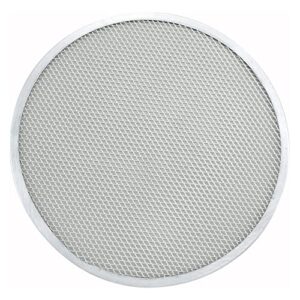 winco aluminum winware 14-inch seamless pizza screen