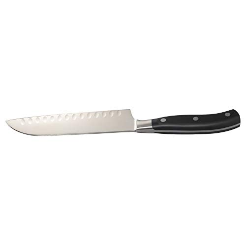 Victorinox Forged 7-Inch Granton Edge Santoku Knife