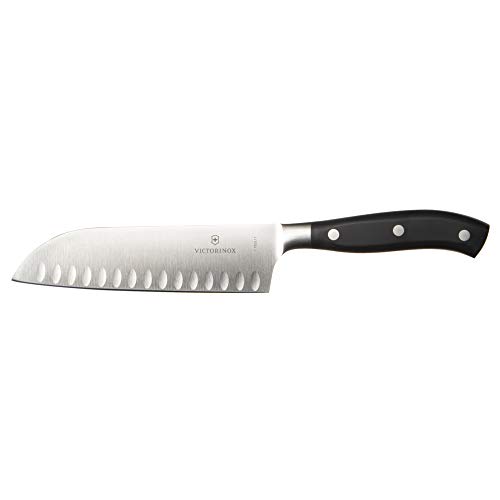 Victorinox Forged 7-Inch Granton Edge Santoku Knife