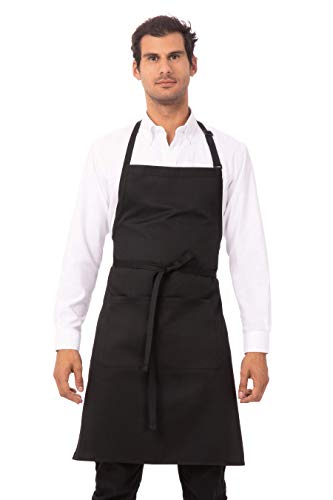 Chef Works Unisex Butcher Apron apparel accessories, Black, 34-Inch Length by 24-Inch Width US