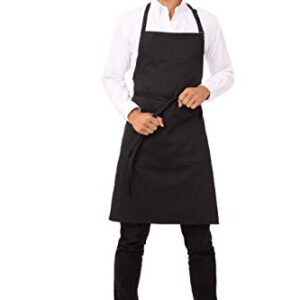 Chef Works Unisex Butcher Apron apparel accessories, Black, 34-Inch Length by 24-Inch Width US